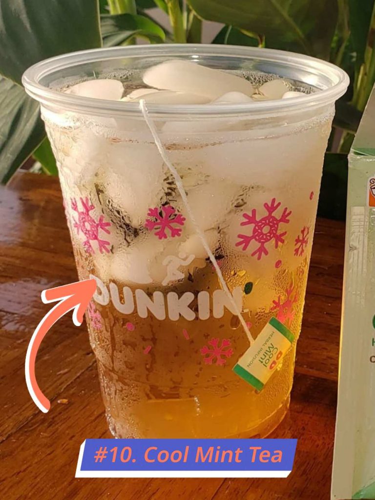 Dunkin Donuts Teas (When You're Over Coffee)