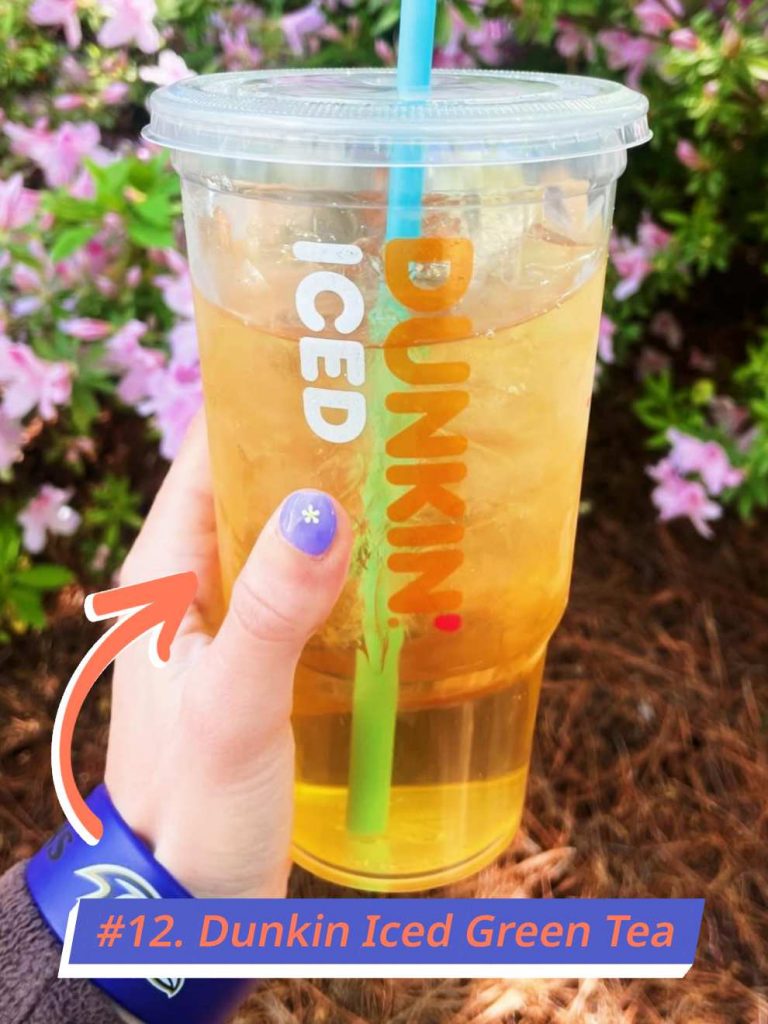 Dunkin Donuts Teas (When You're Over Coffee)